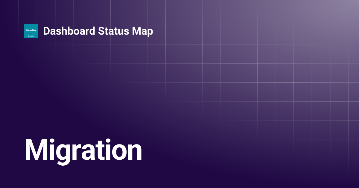 Migration | Dashboard Status Map